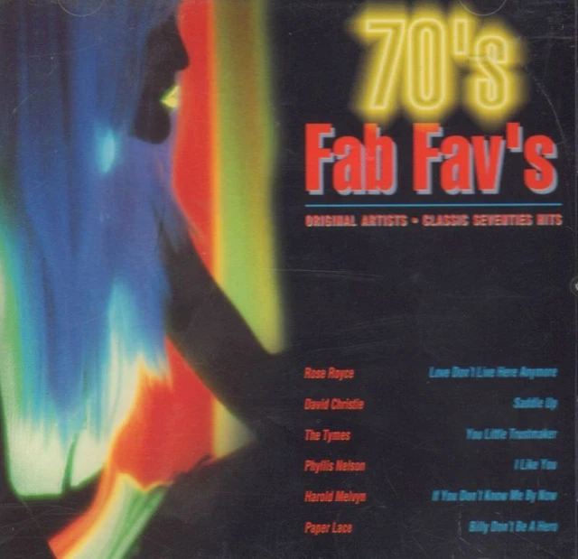 VARIOUS 70S ROCK(CD Album)70's Fab Fav's-Slam-SLAM0030-UK-1996-- EUR 5 ...