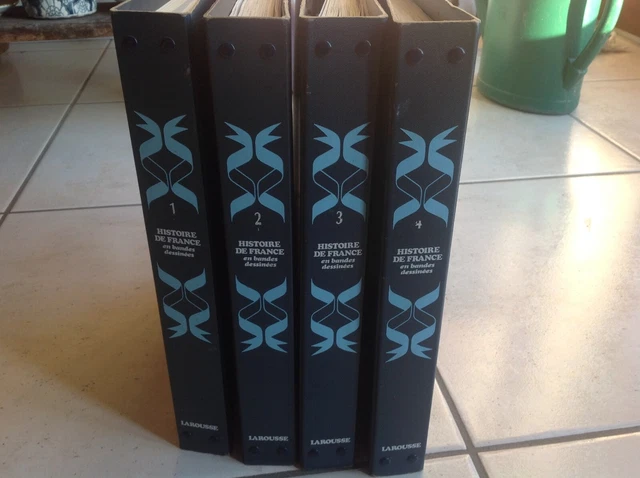 RELIURE HISTOIRE DE FRANCE EN BD 4/4 COMPLET 24 Tomes BAnde Dessinée ...