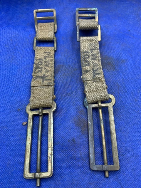 ORIGINAL WW2 BRITISCHE Armee 37 Muster Klammer Adapter Paar - 1943 ...
