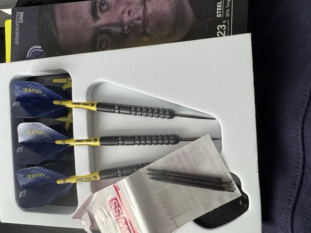 LUKE LITTLER GENERATION 1 Darts 23g with 40mm Swiss Points £83.92 ...