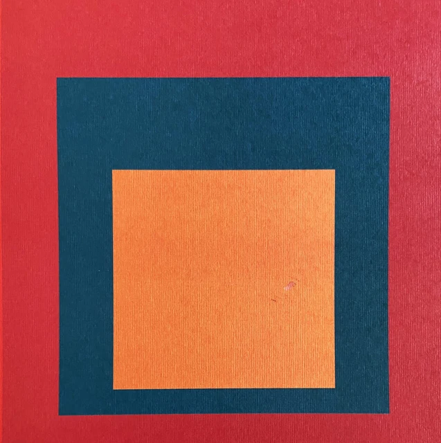 JOSEF ALBERS LITHOGRAPHY Guggenheim 1979 (mark rothko Piet Mondrian ...
