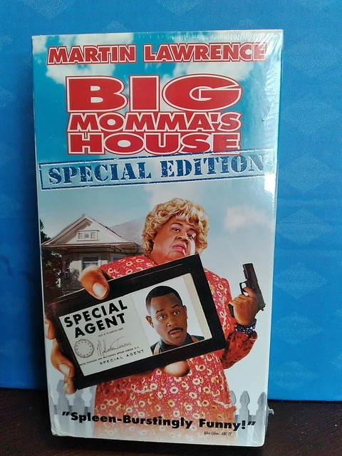 BIG MOMMA'S HOUSE (VHS, 2000, Special Edition) Martin Lawrence - NEW $6.00 - PicClick CA