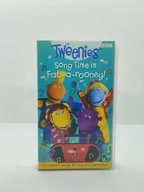 TWEENIES SONG TIME Is Fab-A-Rooney! On VHS Video Cassette Tape £6.99 ...