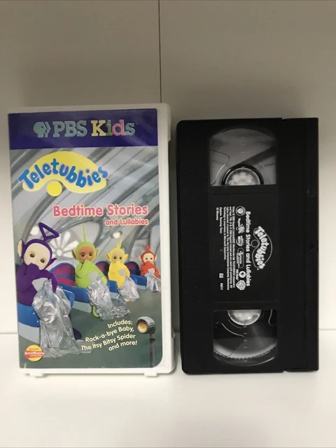 TELETUBBIES BEDTIME STORIES & Lullabies VHS Tape, Rare Vintage PBS Kids, Kids TV $18.00 ...
