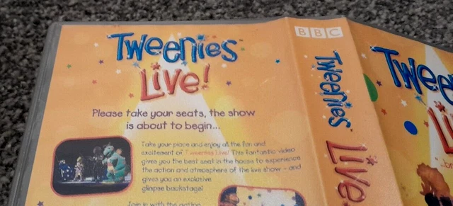 TWEENIES LIVE BBC Video Bella Jake Milo Fizz Pal Vhs Video Kids ...