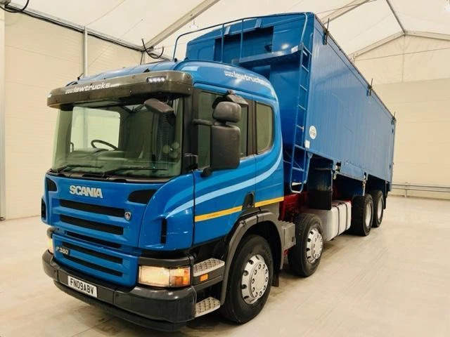 SCANIA P380 8X4 Sleeper Cab Tipper £15,950.00 - PicClick UK