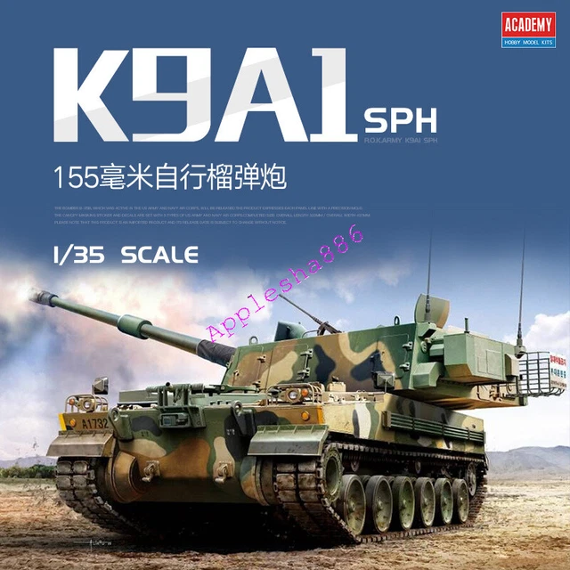 ACADEMY AC13561 1/35 Scale ROK Army K9A1 155mm Self-Propelled Howitzer Model Kit £39.80 ...