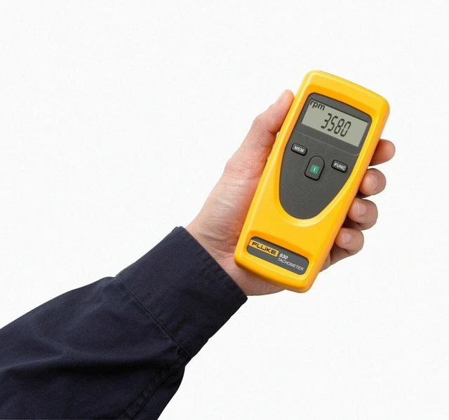FLUKE 930 NON-CONTACT Tachometer 6-digit backlight 1 To 99999 ...