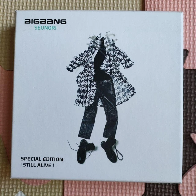 BIGBANG SEUNGRI STILL Alive Special Edition Korean CD Used with YG Card ...