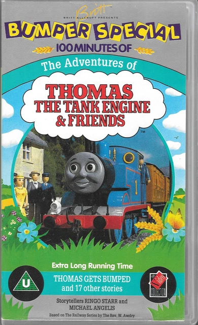 THOMAS THE TANK Engine - Thomas Gets Bumped and 17 other stories (VHS ...