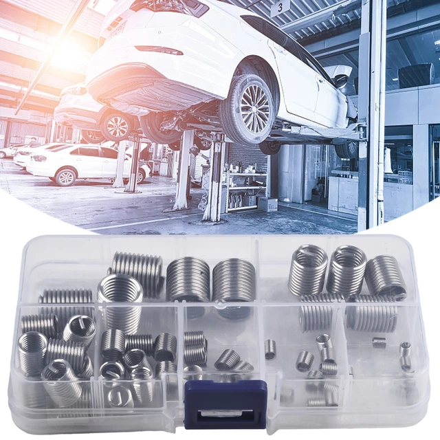 HELICOIL WIRE THREAD Insert Silver Kit Replacement M3-Stainless steel £ ...