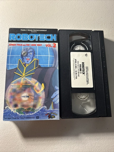 VTG ANIME ROBOTECH VHS Tape Volume 2 Family Home Entertainment Tested ...