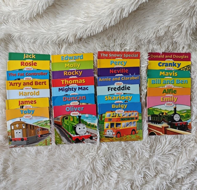 THOMAS THE TANK Engine And Friends Stroy Book Bundle, Todler Books ...