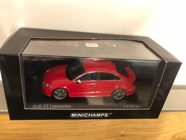 ROTER RED AUDI S3 8V Limousine 1:43 Minichamps EUR 235,00 - PicClick DE