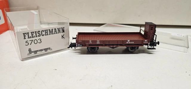 FLEISCHMANN WAGON PLAT DR Ref: 5703 En HO EUR 18,00 - PicClick FR