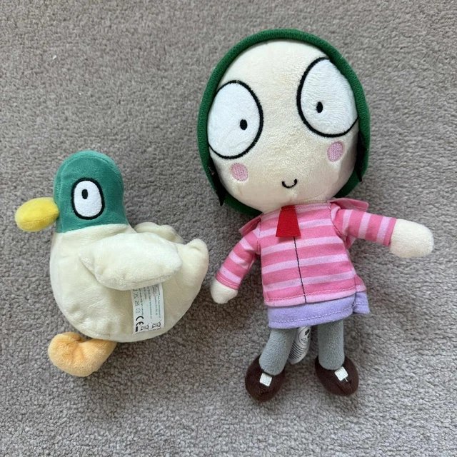 SARAH & DUCK CBeebies Plush Toys - Not Talking £19.36 - PicClick UK
