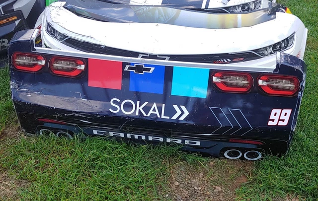 NASCAR RACE USED #99 Xfinity rear bumper Stefan Parsons sheetmetal ...