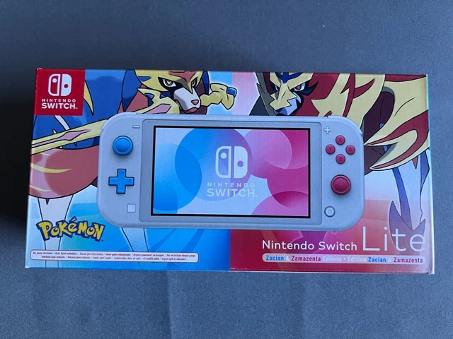 CONSOLE NINTENDO SWITCH Lite Edition Limitée Pokémon Zacian et ...