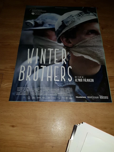 AFFICHE DE CINÉMA d'époque du film: WINTER BROTHERS de 2019 (40x60cm ...