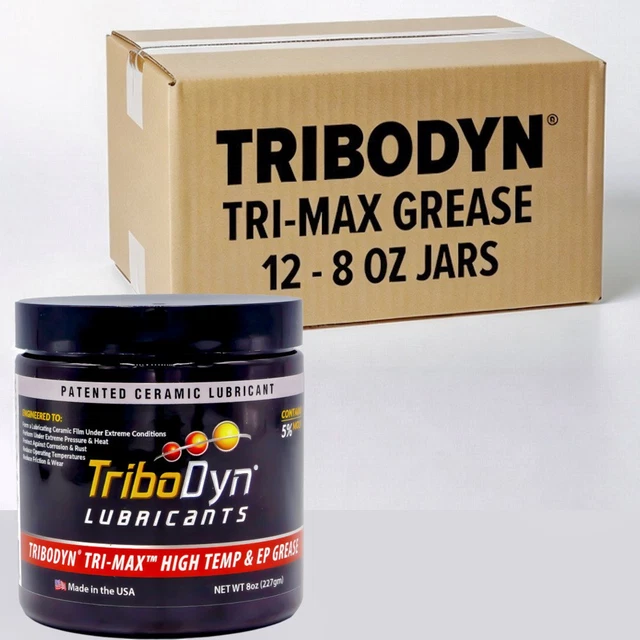 TRIBODYN TRI-MAX CERAMIC EP Grease 600°F - NLGI GC-LB - 5% Moly - 12 ...