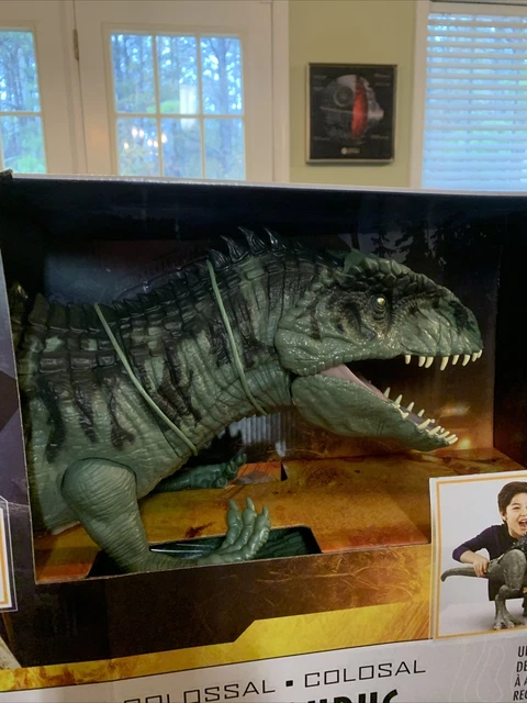 JURASSIC WORLD DOMINION Dinosaur Toy Super Colossal Giganotosaurus ...