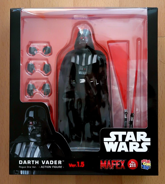 MAFEX DARTH VADER (Dark Vador) No. 211 Rogue One Version 1.5 - Neuf EUR 85,00 - PicClick FR
