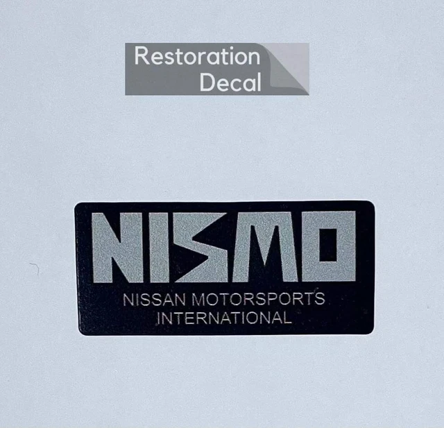 RARE NISMO - Old logo Nismo Strut bar sticker $8.00 - PicClick AU