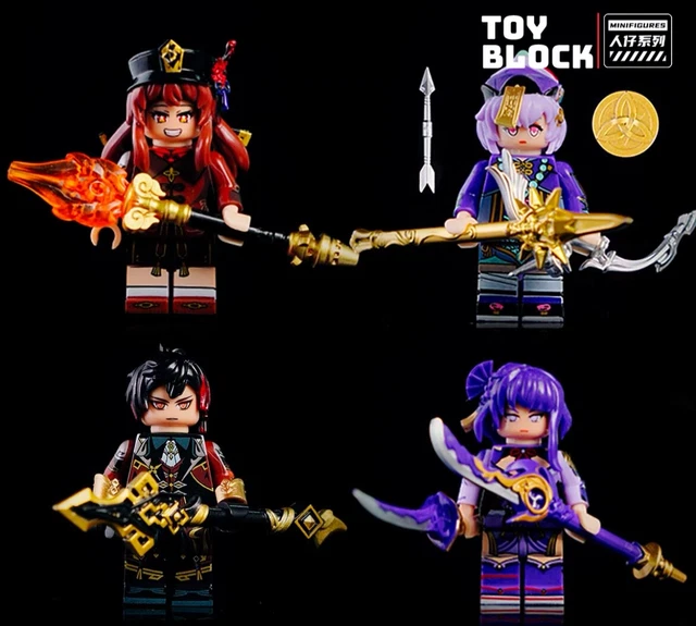 LIMITED! LEGO GENSHIN Impact Figure Hu Tao Zhong Li Klee Raiden Shogun ...