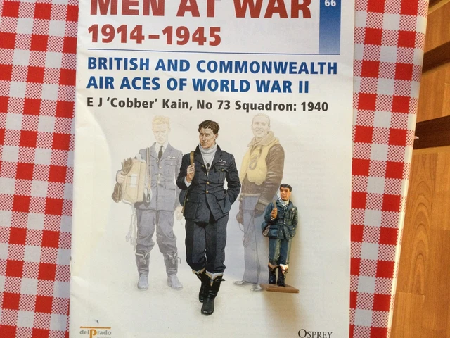 DEL PRADO MEN at war Air Ace Edgar Cobber Kain No.7 Squadron RAF. £3.50 ...