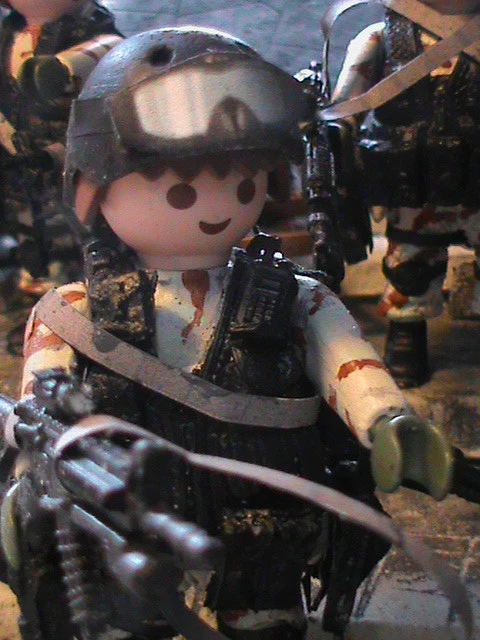 PLAYMOBIL CUSTOM US Delta Force (Mogadiscio) (Somalie-1993) Ref-0255 ...