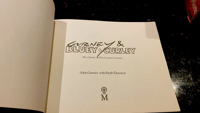 ALEX GURNEY BLUEY And Curley Stiffy & Mo cartoons comic comics-Scarce ...