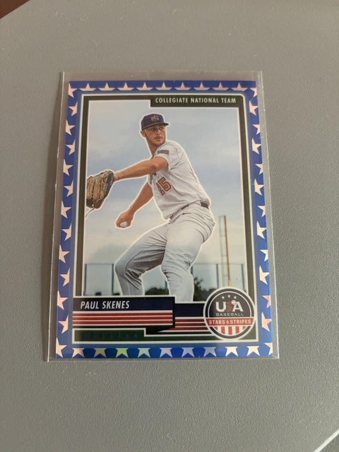 PAUL SKENES PRIZM blu /75 2023 Panini USA stelle e righe pirati EUR 67 ... PAUL SKENES PRIZM blu /75 2023 Panini USA stelle e righe pirati EUR 67 ...