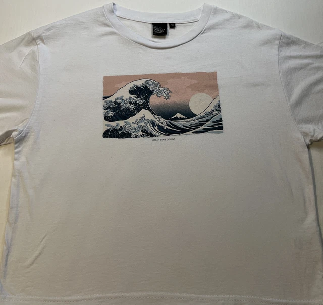 UNITED TRIBES OF Ghanda Ocean State Of Mind Size 10 Women’s Graphic T ...