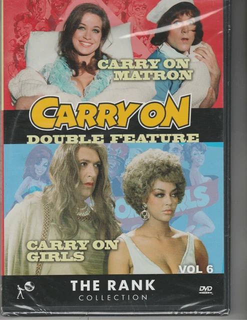 Carry On Double Feature Vol 6 Matron And Girls Dvd Sidney James Rank