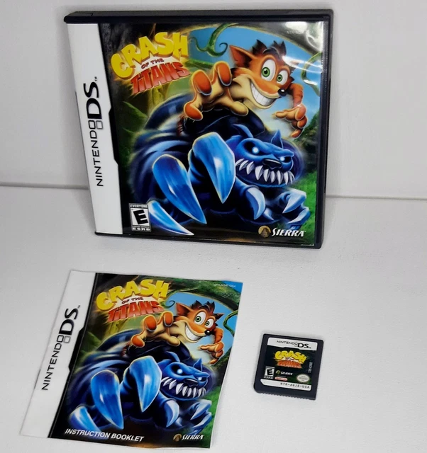 CRASH BANDICOOT - Crash of The Titans Game 🎮 Nintendo DS DSi 3DS £16.32 ...
