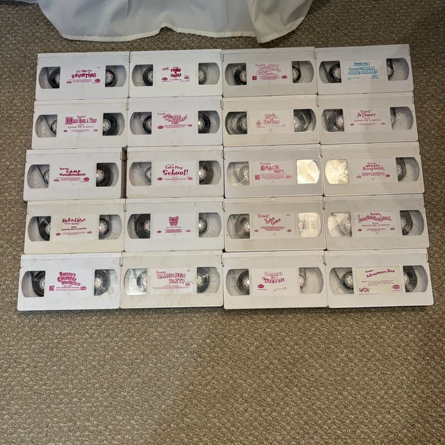 20 BARNEY VHS Tape Lot £72.09 - PicClick UK