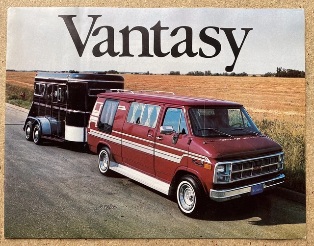 1982 CONVERSIONS BY Vantasy (GMC) original American sales brochure $21. ...