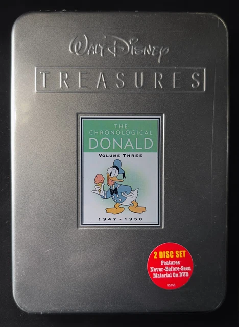 WALT DISNEY TREASURES The Chronological Donald Volume 3 1947-1950 DVD ...