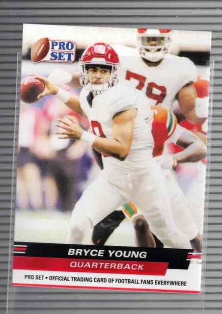 BRYCE YOUNG RC Rookie Card 2022 NFL Pro Set PS-01 Alabama Carolina Panthers EUR 1,09 - PicClick FR