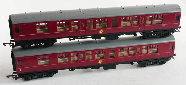 TRIANG RAILWAYS(R422) BR Mk1 1St/3Rd Composite Corridor (Maroon) 15918 ...