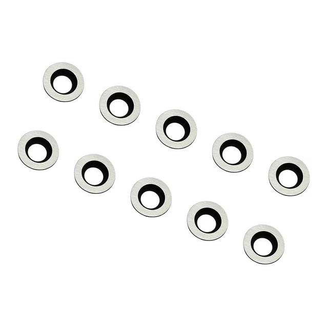 FOR WOODTURNING TOOLS Replacement Carbide Inserts Round Shape 10 Count ...