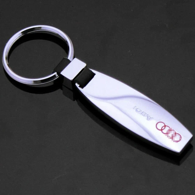 AUDI CAR LOGO Teardrop Metal Keyring key chain Fob Gift Best Quality UK ...