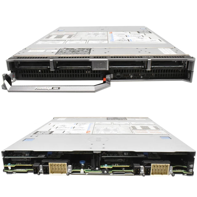 DELL POWEREDGE M820 Blade Chassis Motherboard 4x Cooler NO MEMORY NO ...