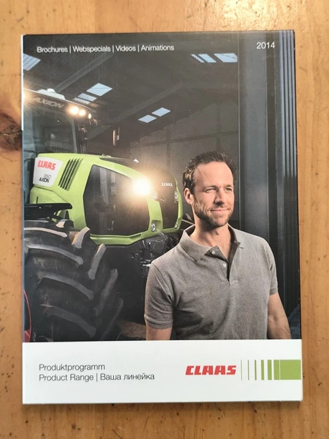 DVD CLAAS PRODUKTPROGRAMM 2014 Film Geschenk Traktor Tractor Fan K24 ...