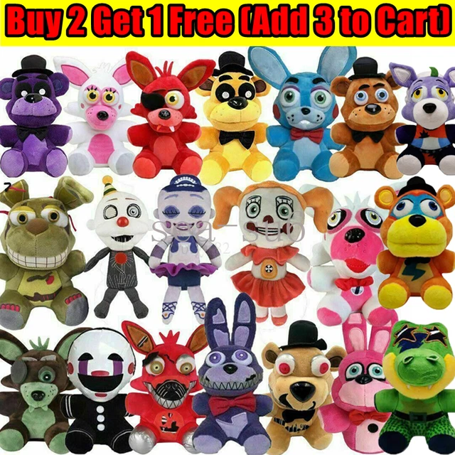 FIVE NIGHTS AT Freddy's FNAF Horror Game Plushie Plush Toy Stuffed Doll ...