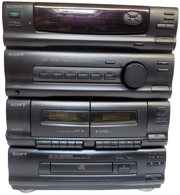 SONY LBT-N200 COMPACT Disc Deck Hi-Fi Stereo System Faulty For Spares ...