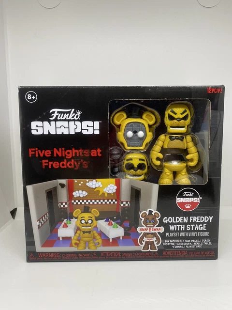 FUNKO SNAPS FIVE Nights At Freddys Golden Freddy With Stage £44.95 ...