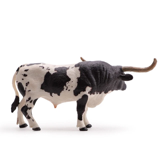 VACHE STATUE FERME Vache Figure Ornement Modèle Ferme Ensemble Vache Ornement EUR 10,84 ...
