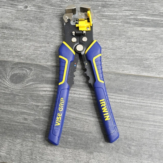 IRWIN VISE GRIP 2078300 Self-Adjusting Wire Stripper Cable cutter ...