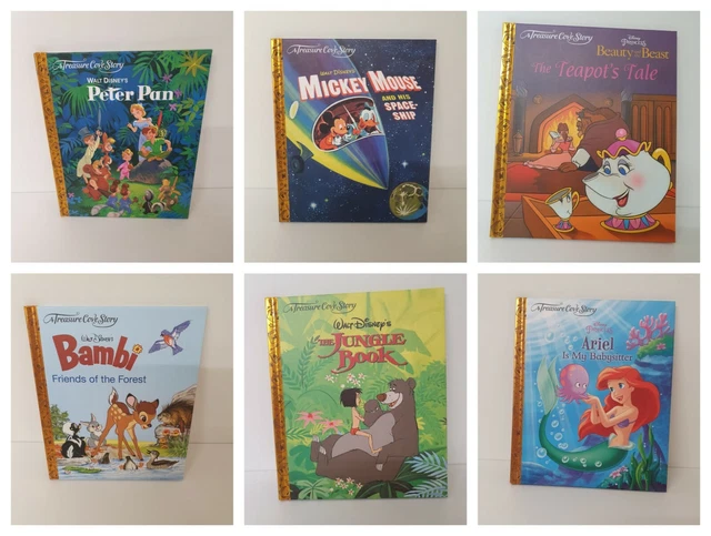 DISNEY LOVE STORY Books Classic Treasure Collection Of 6 Books Primark ...